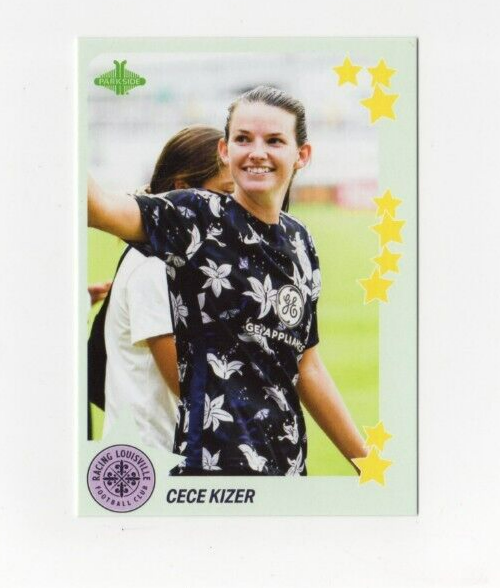 2021 Parkside NWSL Vol. 2 Cece Kizer RC #S37 Stars Racing Louisville SP ...