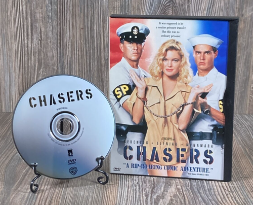 Chasers (DVD 1994 WS) Snapcase comedy Erika Eleniak, Crispin Glover ...