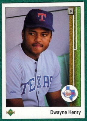 Dwayne Henry - 1989 Upper Deck #51 - Texas Rangers Baseball Card | eBay