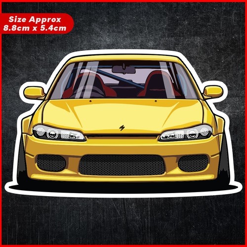 Nissan Silvia S15 Sticker Car Laptop Mancave Toolbox Window Stance Jdm ...