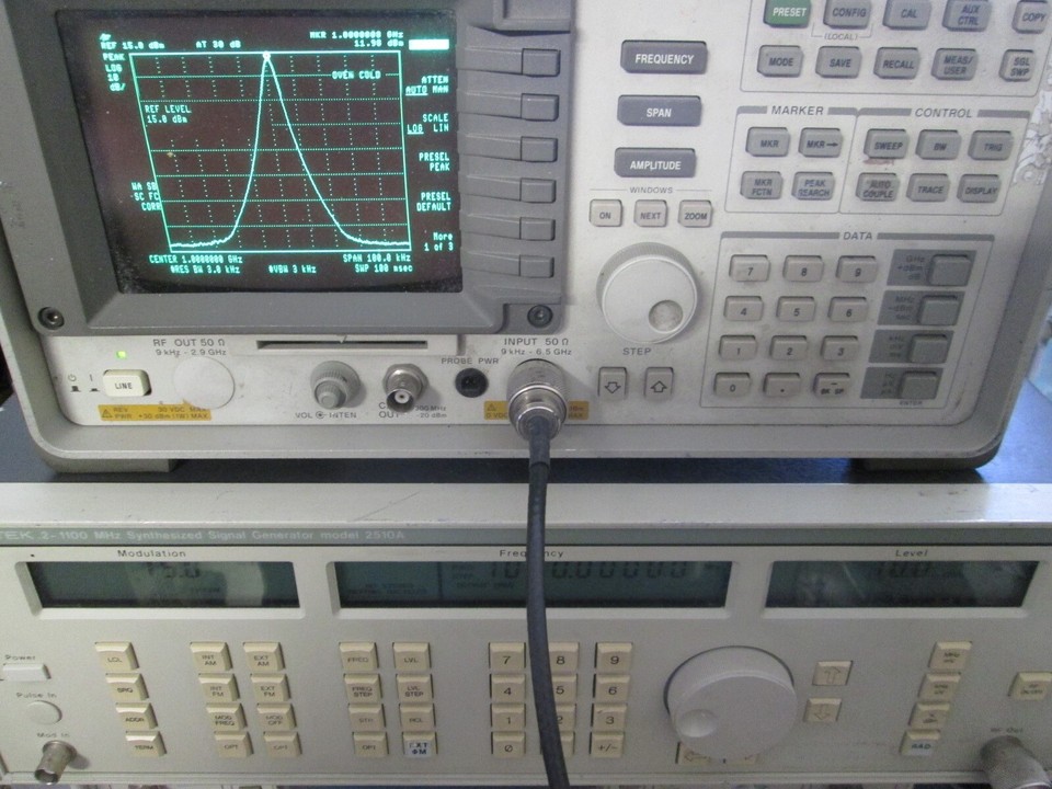 Wavetek 2510A WORKING! Signal Generator 2-1100 MHz | eBay