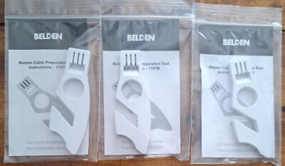 Belden Cable Preparation Tool 1797B X3 Pieces | eBay