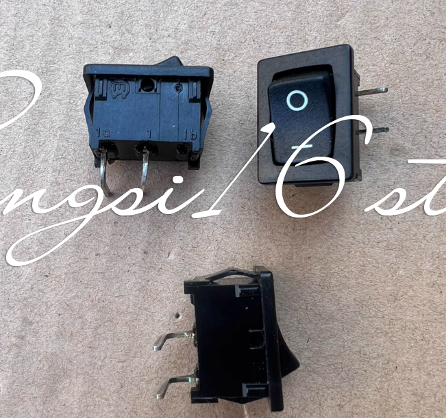 10PCS R9-22AW 2-pin 2-gear boat type switch 6A250VAC | eBay