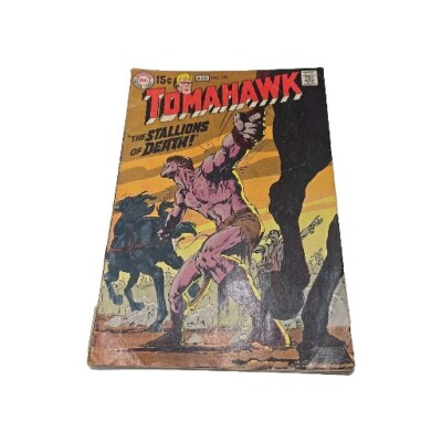 Tomahawk #123 DC 1969 Neal Adams cover art Silver age Western | eBay