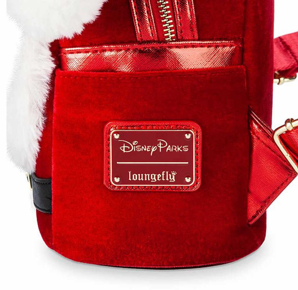 New Disney Parks Santa Mickey Mouse Mini Backpack by Loungefly ...