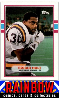 1989 Topps #82 Issiac Holt | eBay