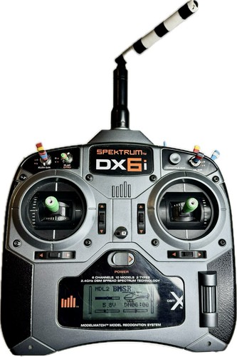 Spektrum DX6i 6 Channel 2.4GHz DSM RC Transmitter Radio Controller DX6i ...