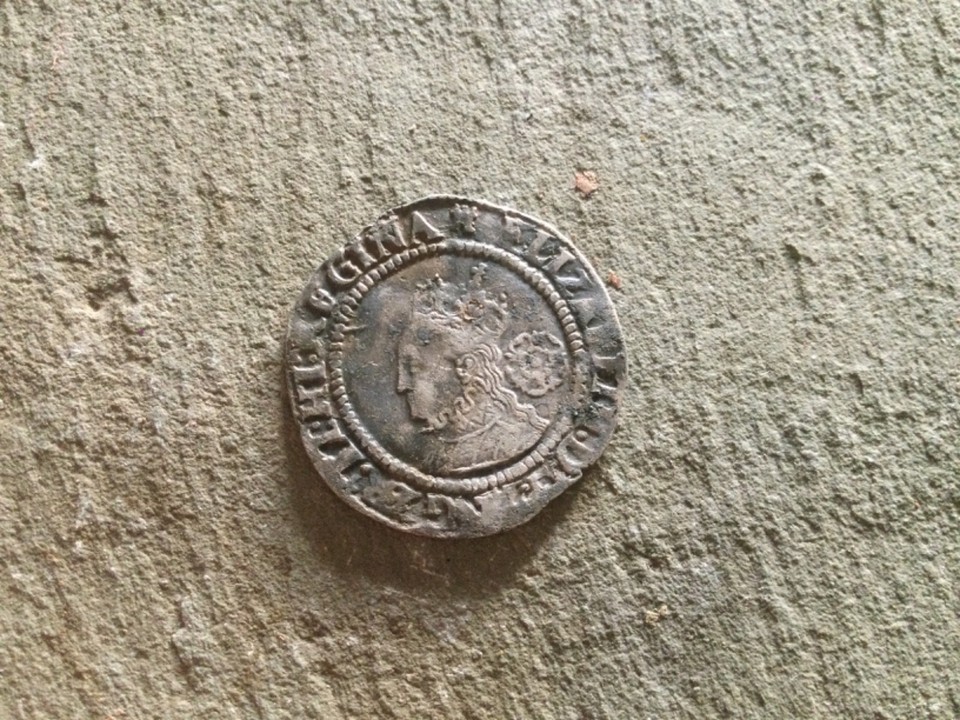 Elizabeth 1st Silver Hammered Coin over dated 1570 | eBay UK