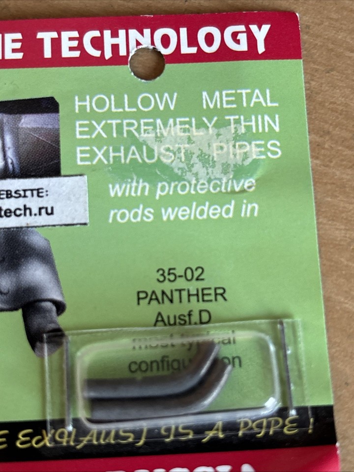 Unique Technology MOSKIT 1:35, 35-02 Exhaust PANTHER Ausf.D | eBay UK