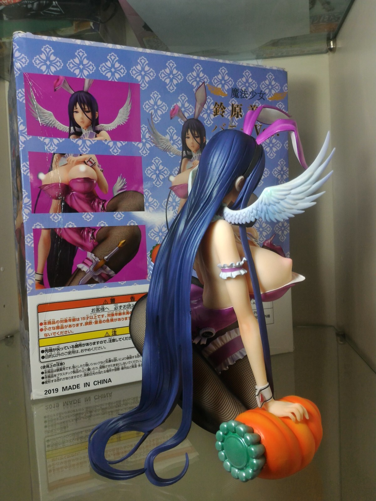 SEXY action figure Magical Girl SUZUHARA MISA Bunny sensual dress nude breast | eBay