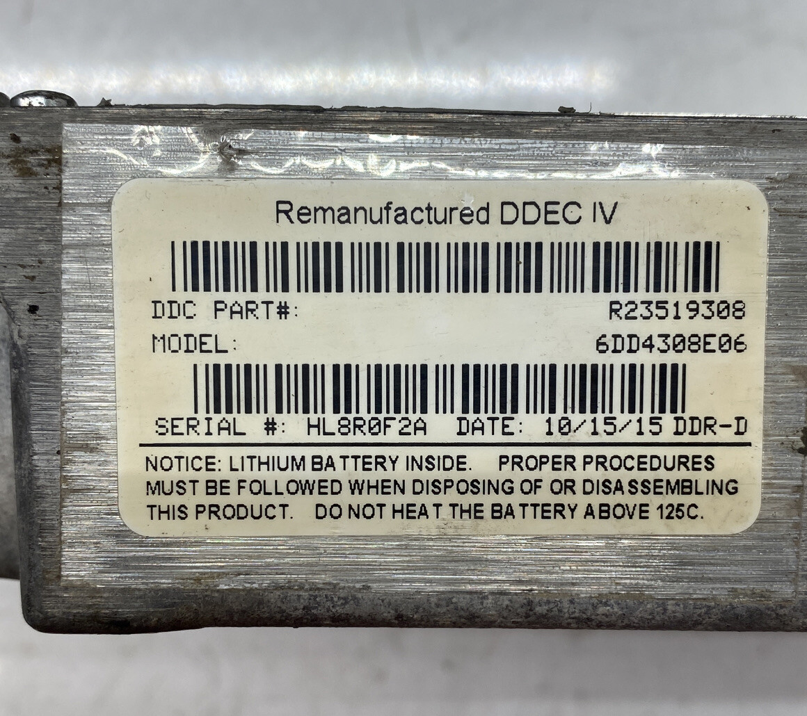 23519308 Detroit Diesel ECM DDEC IV 4 Series 60 S50 8v92 for sale ...