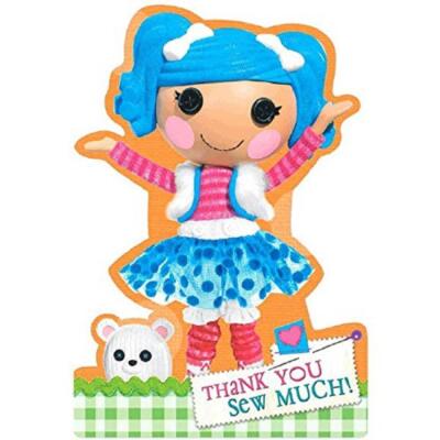 Lalaloopsy Adventure Rag Doll Nick Jr Birthday Party Thank You Notes ...