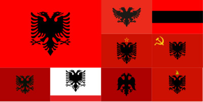 Albania Flags Collection - National, Historical & Political Variants ...