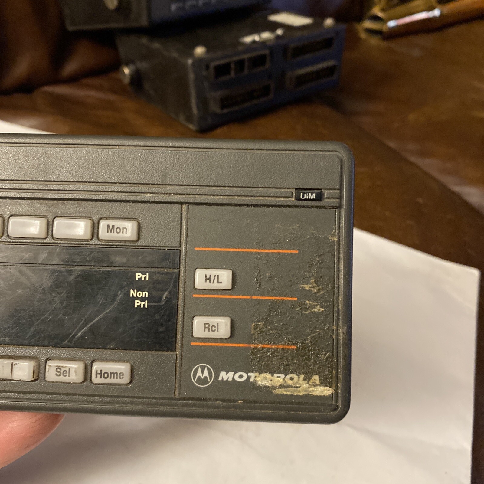 Motorola Syntor Maratrac Mobile Radio Control Head Model HCN1052B for ...