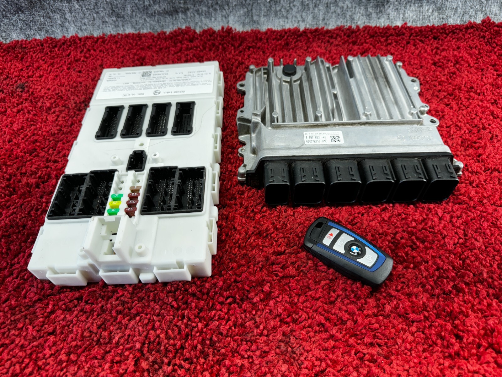 BMW 16-20 F36 F30 F22 B46 ECU DME ENGINE COMPUTER CONTROL MODULE KEY ...