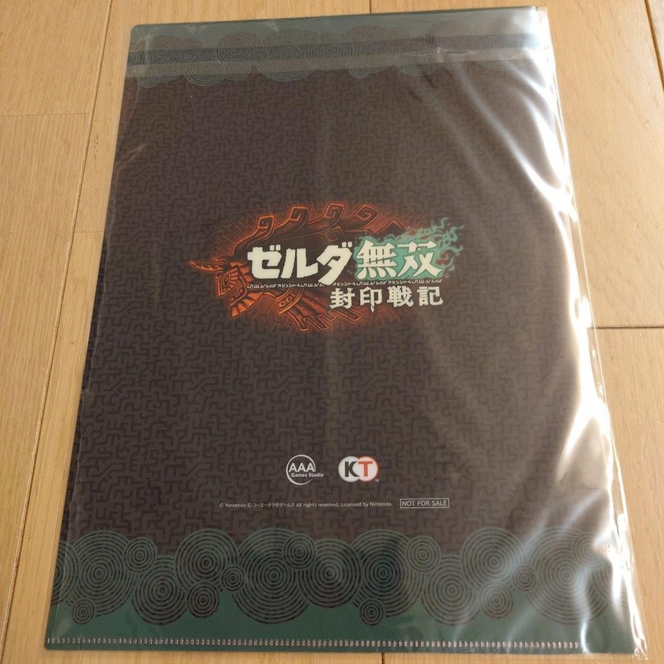 Zelda Musou Clear File Tokyo Game Show 2025 Non-Sale Unopened | eBay