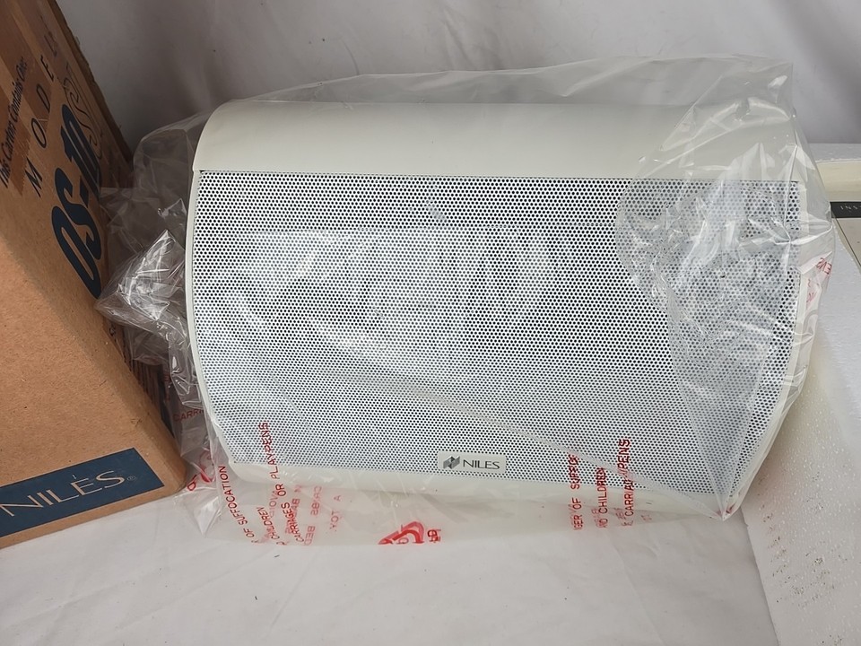 NILES OS-10SI Stereo Input Indoor/Outdoor Loudspeaker (White) | eBay
