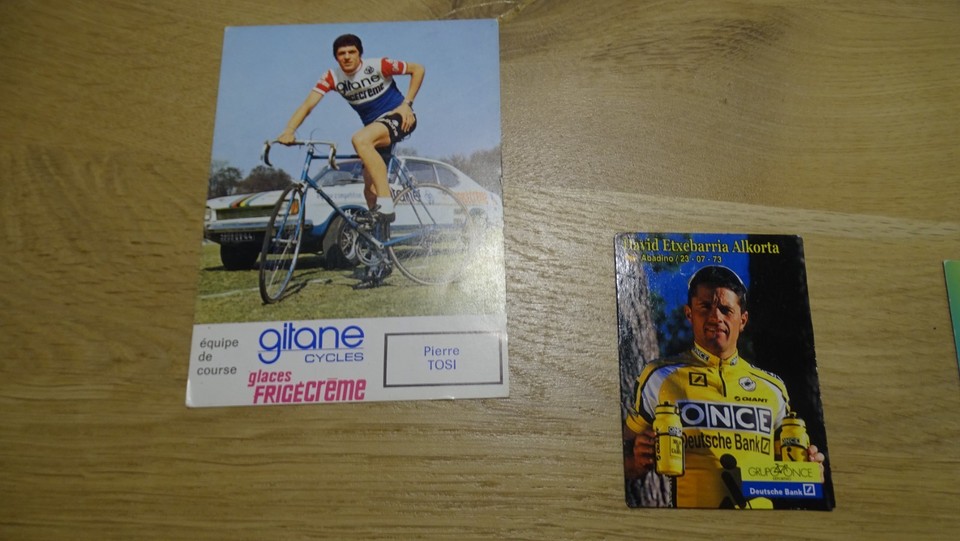 GROT LOT CYCLISME VELO CARTE CREDIT AGRICOLE GITANE MAPEI GEROLSTEINER ...