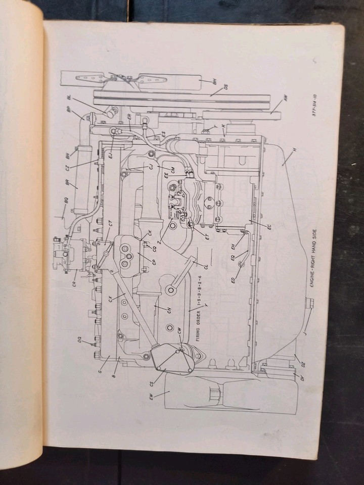 Mack Truck A40S Parts Book 1950 Semi Heavy Duty Diesel Diagram ...