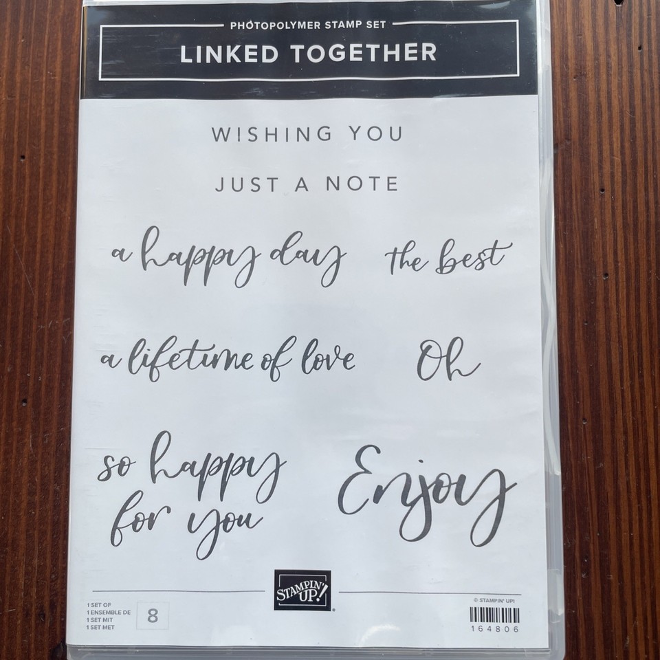Stampin' Up! LINKED TOGETHER Stamps & Dies & 5 Masks Wishing You ...