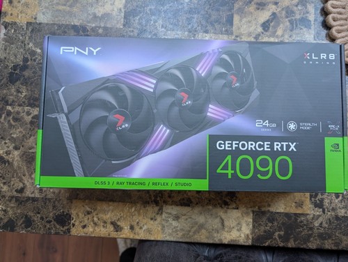 PNY GeForce RTX 4090 XLR8 Gaming VERTO EPIC-X OC Triple Fan 24GB ...