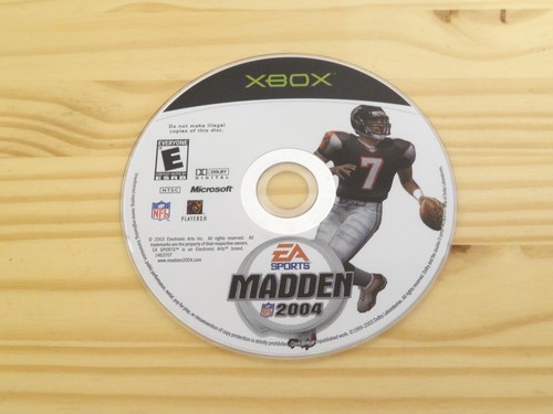 Madden NFL 2004 (Microsoft Xbox, 2003) Disc Only | eBay