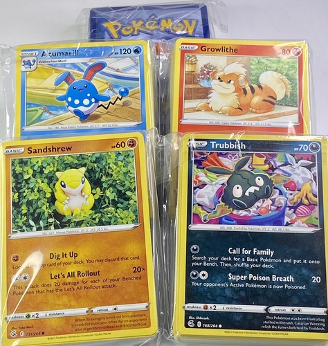 Pokemon TCG **FUSION Strike 50 Single Cards Per Pack!! **NEW/UNOPENED ...