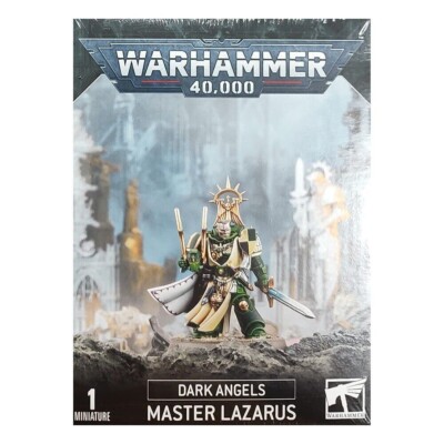 Warhammer 40k Dark Angels Master Lazarus, Captain NEW in Box | eBay