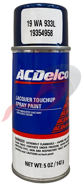 Genuine GM ACDelco Luxo Blue Metallic Paint 5oz Spray Code 19U WA933L ...