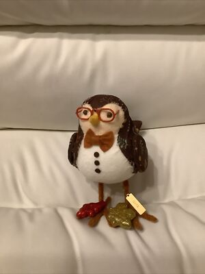 Featherly Friends "Oats" Fall/Autumn Bird 2018 Target w/glittery leaves ...