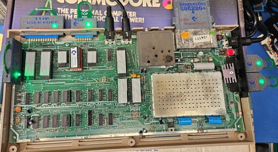 Commodore 64 Diagnostic and Dead Test Cartridge and Harness Kit - SHIPS ...