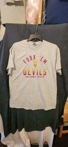 Arizona" Fork Em Devils", Shirt,NWOT,Size XL, 90cotton 10polyester ...