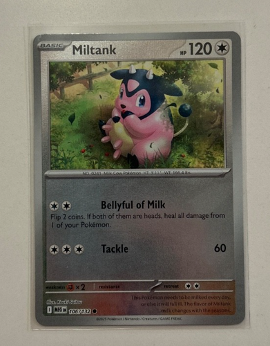Miltank 106/132 Me01: Mega Evolution Reverse Holo | eBay