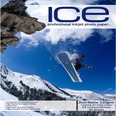 ICE A4 220gsm Double Sided Matte (50 or 100 Sheets) | eBay