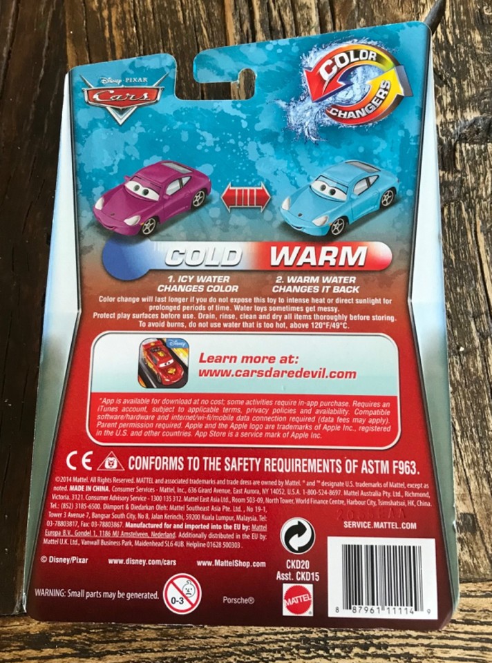 pixar cars Sally color changers 2014/2015 series | eBay Australia