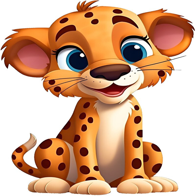 30 Custom Happy Leopard Personalized Address Labels | eBay