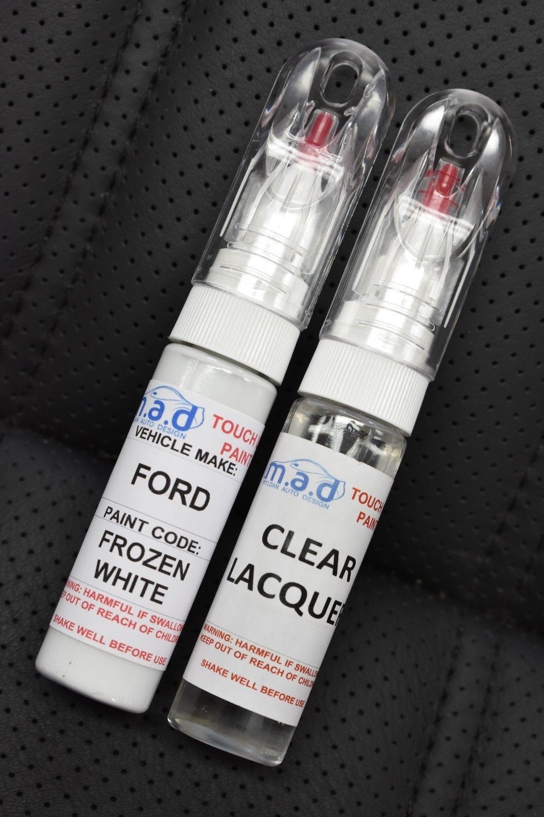 Ford Frozen White Paint Touch Up Pen Fiesta Focus Zetec S ST Kuga Edge ...