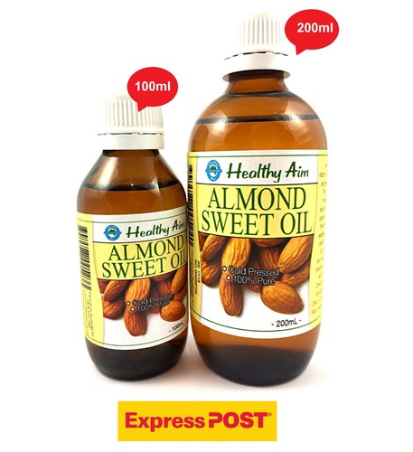 Free Express Post ~ ALMOND SWEET OIL ~ 100% Pure ~ Cold Pressed ...