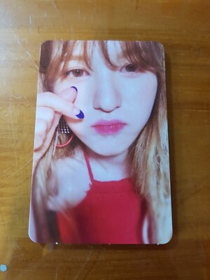 Red Velvet Summer Mini Album Red Flavor Wendy Type-B Photo Card ...