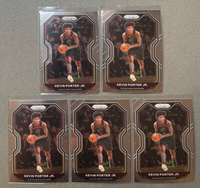 5x Lot 2020-21 Prizm Basketball #48 Kevin Porter Jr. Base Trading Card ...