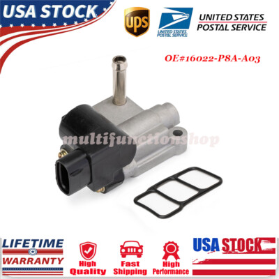 Idle Air Control Valve IACV 16022-P8A-A03 For Honda Acura CRV Accord CL ...
