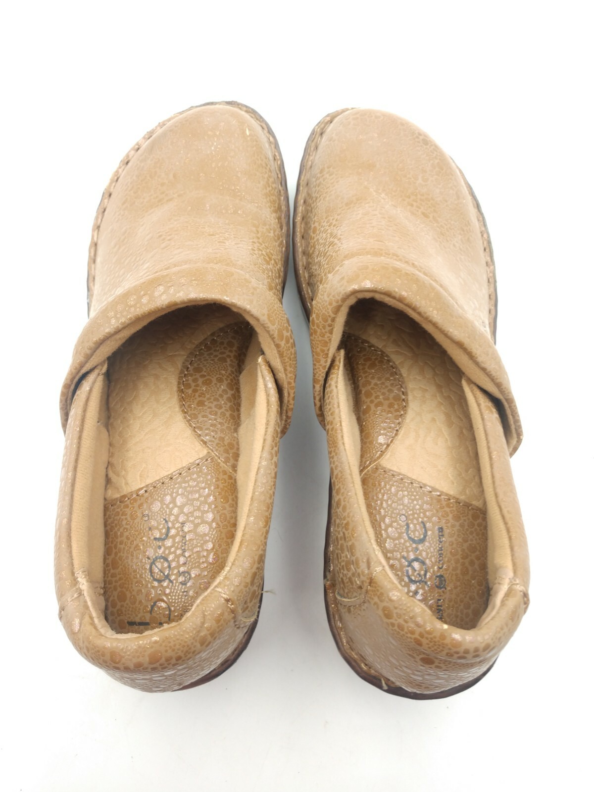 Børn Concept BOC Women's Sz 8.5 Tan Slip On C00092 Clog $144 | eBay