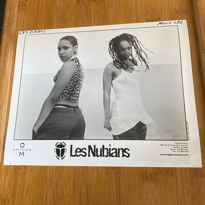 Les Nubians Press Photo 8x10”. Helene & Celia Faussart. See Description ...