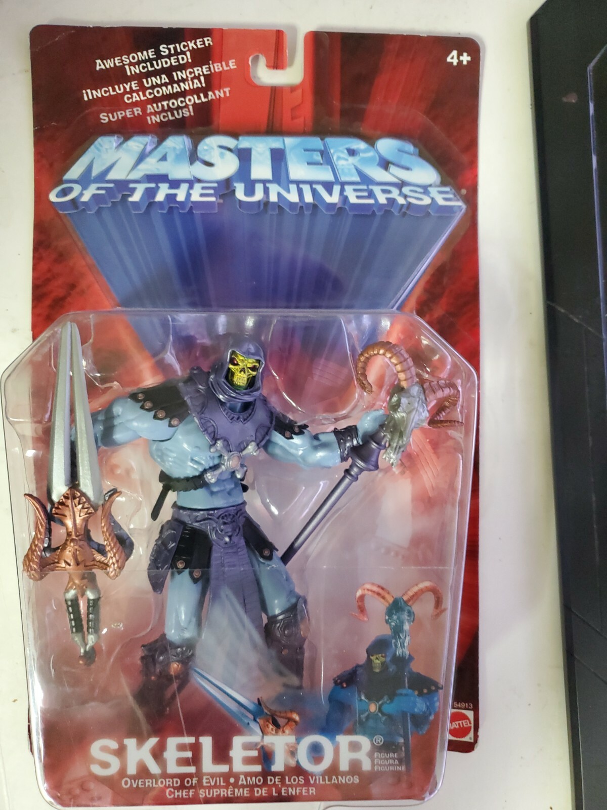 SKELETOR Masters Of The Universe 2002 Action Figure Mattel He-Man MOTU ...