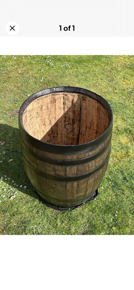 RESTORED ORIGINAL WHISKEY BARREL | eBay UK