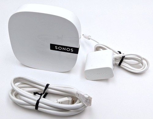 Sonos BOOST Wireless Speaker Transmitter Extender w/ Power Cord & Ethernet Cable | eBay