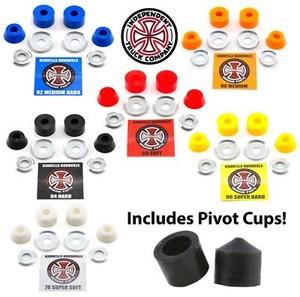 Independent/Indy Skateboard Trucks Bushings + FREE Pivot Cups! Cylinder ...