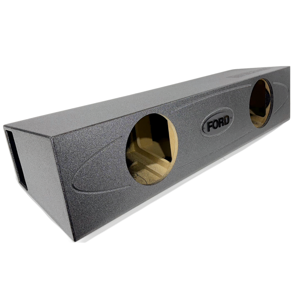 Subwoofer Box Ford F-150 09-25 F-250 17-25 Crew Cab Ported 2X10 ...