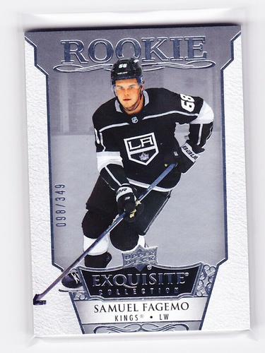 SAMUEL FAGEMO 2022-23 Upper Deck Ice Exquisite Collection Rookie R-31 ...
