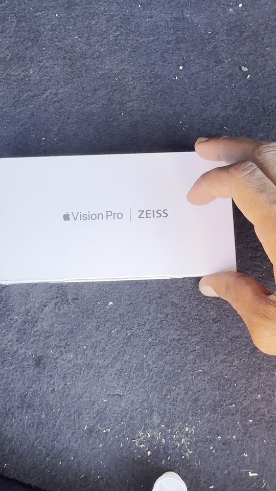 ZEISS Optical Inserts Apple Vision Pro Readers +0.75 To +1.25D New ...